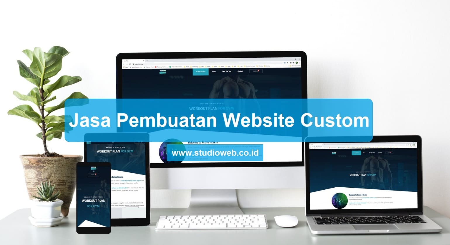 Jasa Pembuatan Website Custom Profesional dan Terbaik - Studio Web